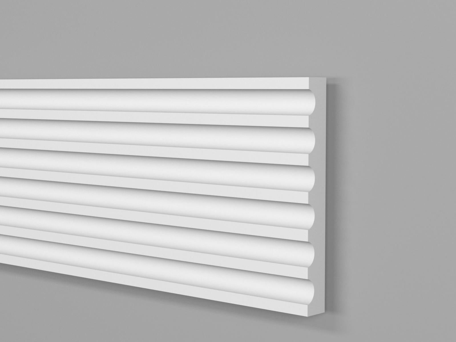 Lesena decorativa a parete pilastro colonna piatta 2000x125x15mm ...