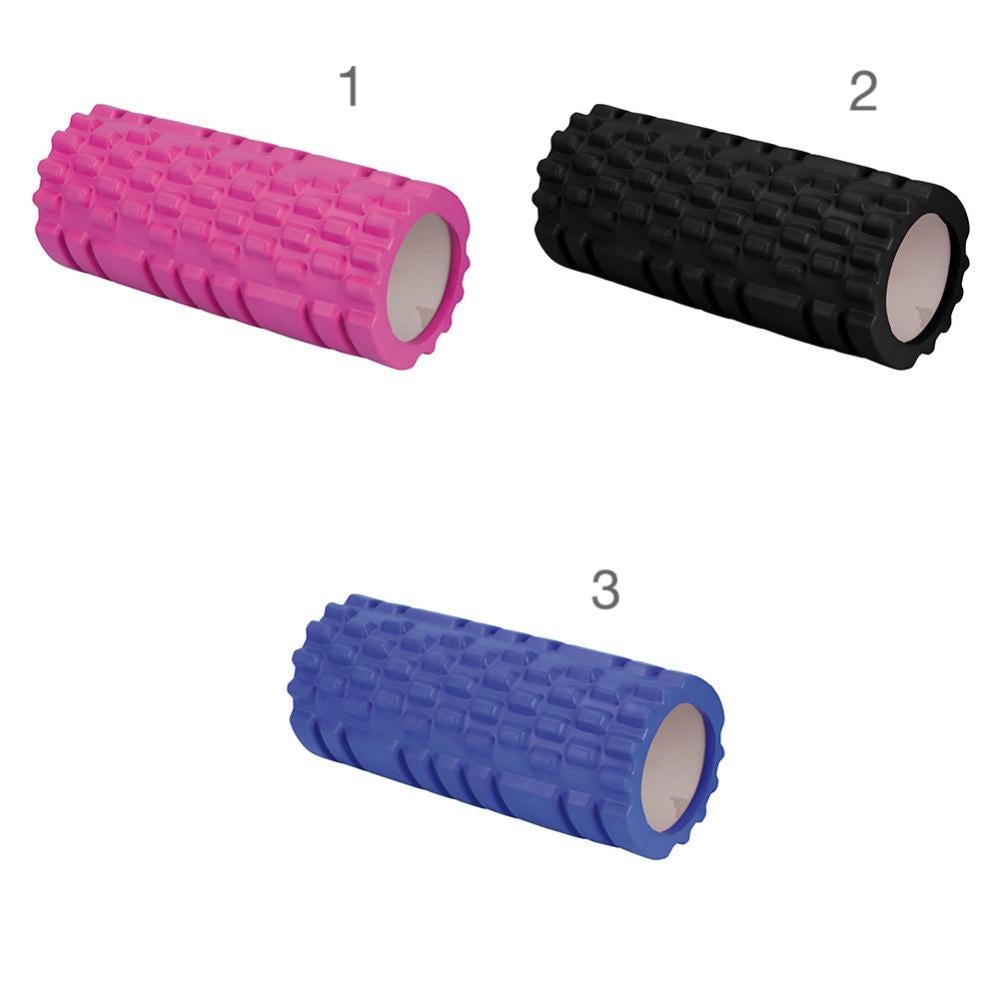 Foam roller rullo massaggiante per esercizi sport in PVC e gomma ...