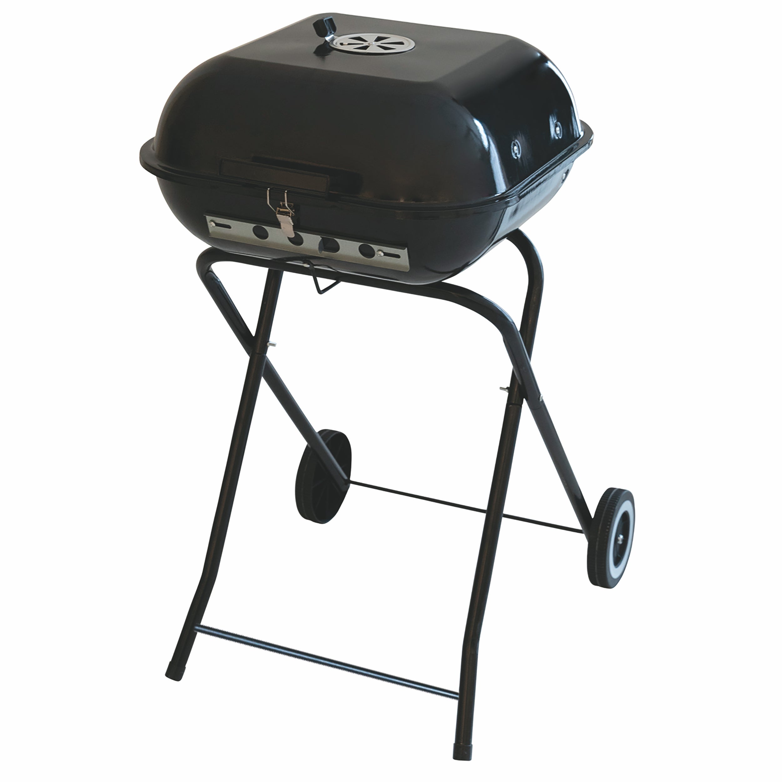 BBQ Barbecue quadrato sistema di areazione su coperchio struttura in ...