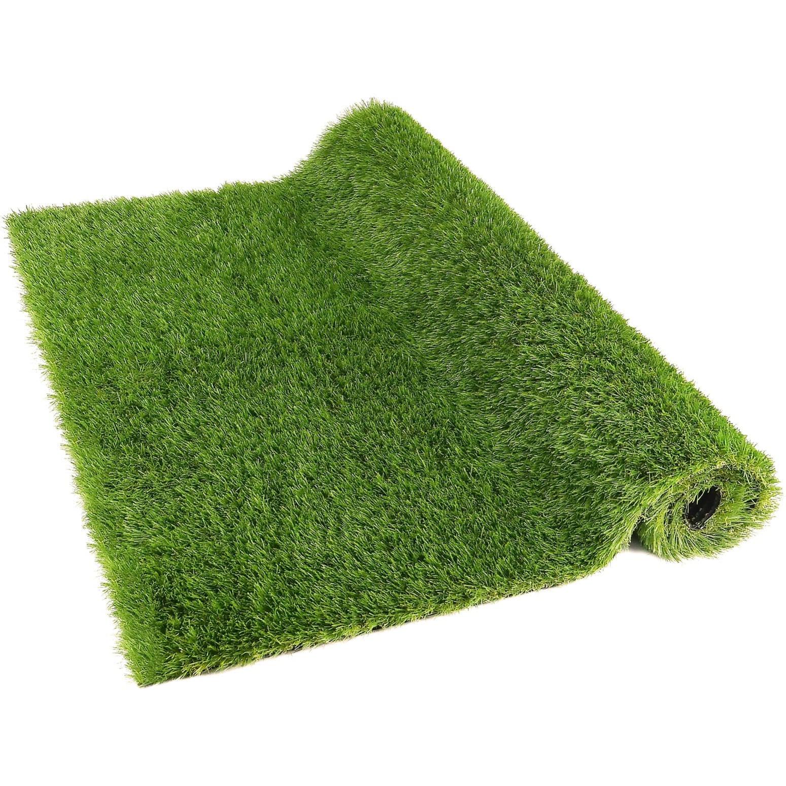 Tappeto erba verde sintetica 20mm prato finto a rotolo Evergreen ...