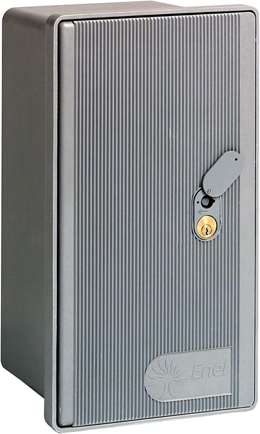 Cassetta contenitore in vetroresina per contatore Enel apertura 90° e ...