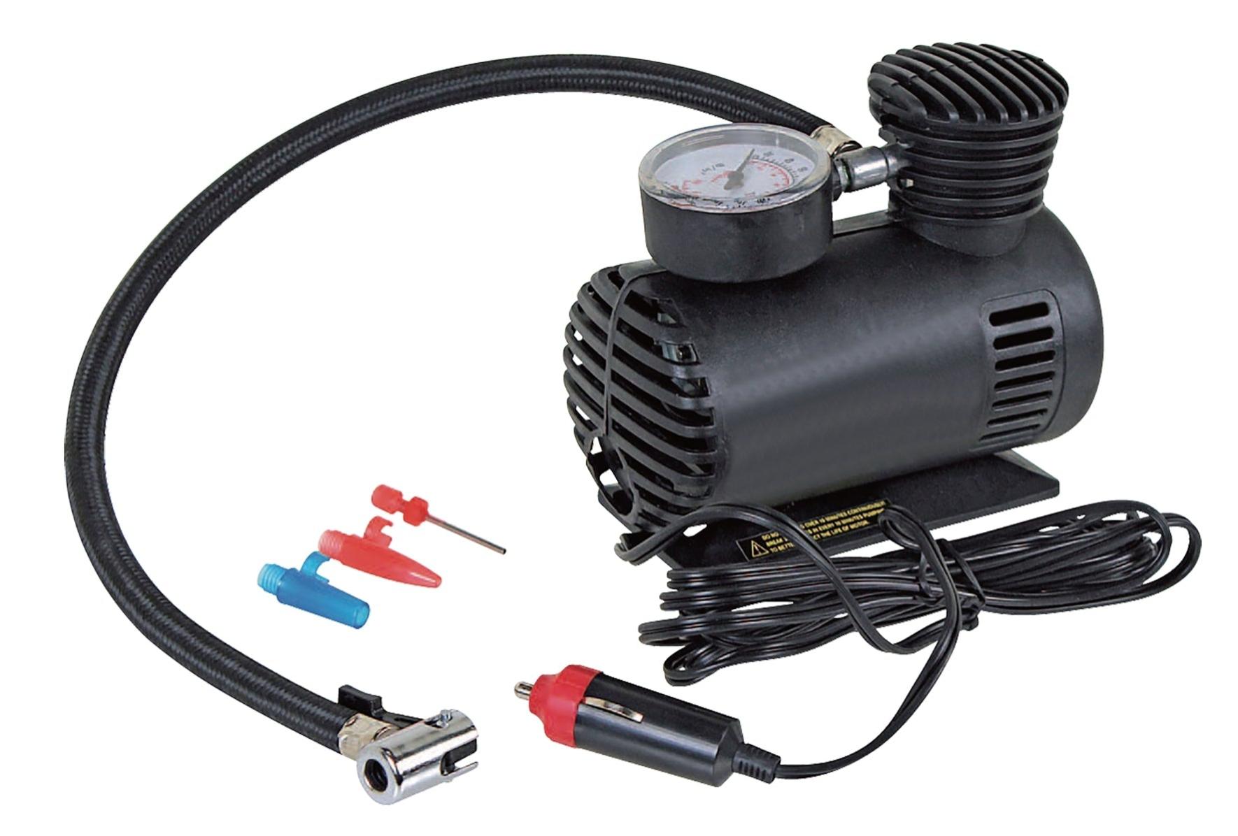 Compressore portatile mini per auto con alimentazione 12V accendisigari ...