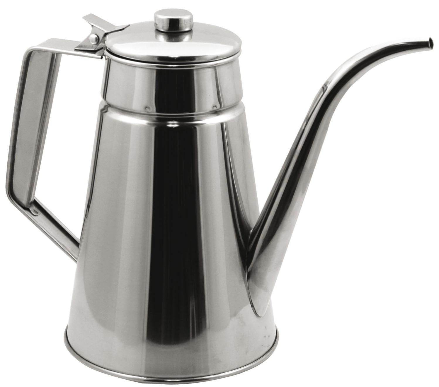 Oliera in acciaio inox per olio un litro Eco Sansone | Leroy Merlin