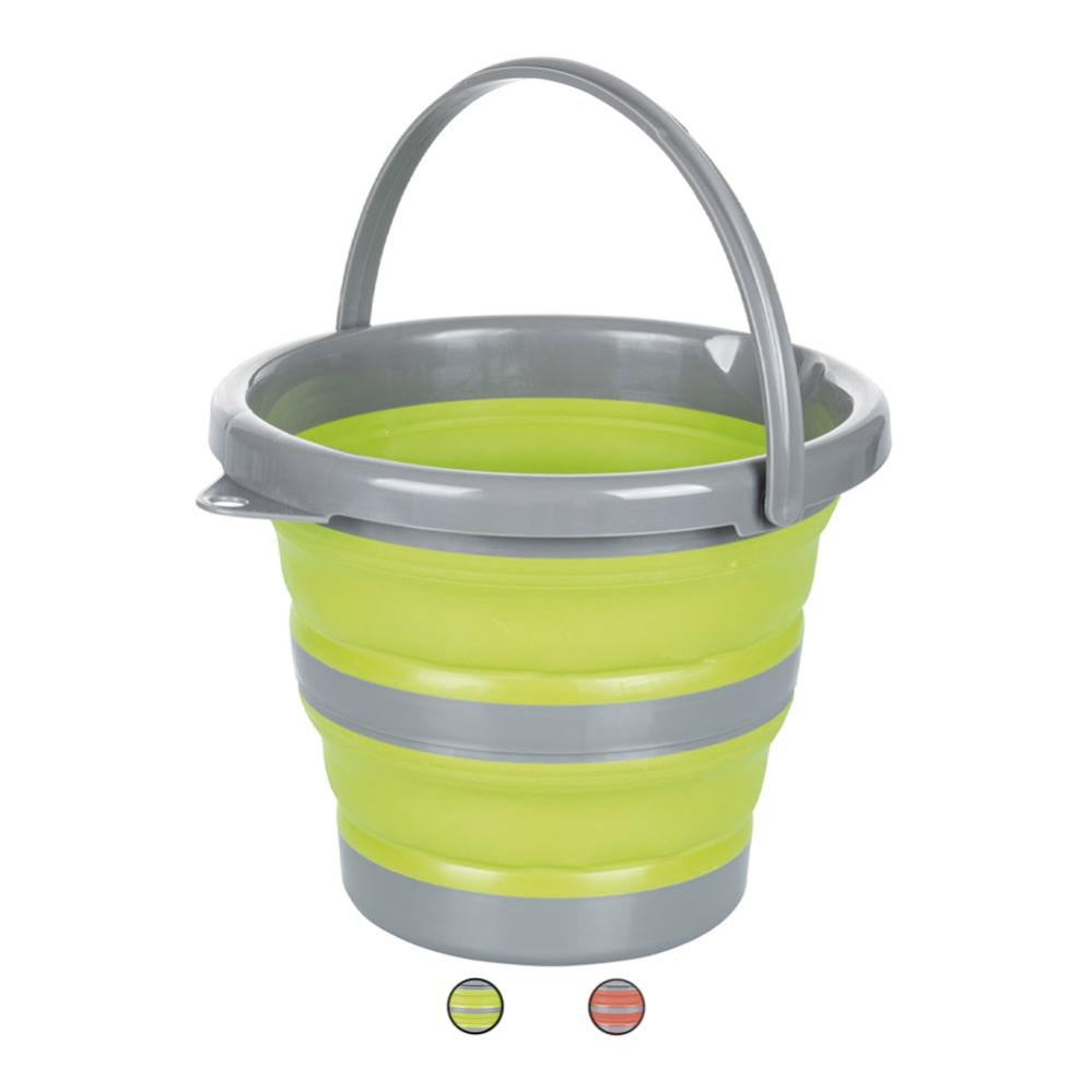 Secchio richiudibile salvaspazio portatutto in silicone termoplastico ...