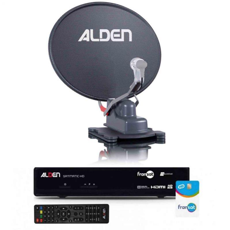 Pack ALDEN Onelight Parabole Automatique 60cm + Récepteur satellite ...