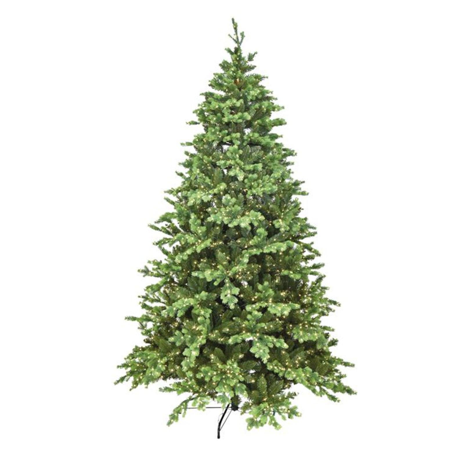 Albero di natale con Micro Led Incorporati "Madison" 80 % PE Effetto ...