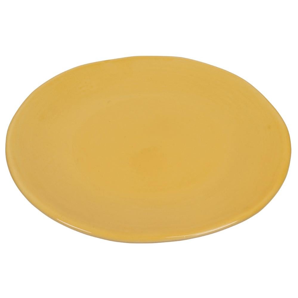Set 6 Piatti Frutta, Made in Italy, "Color Shock", Ceramica, Giallo ...