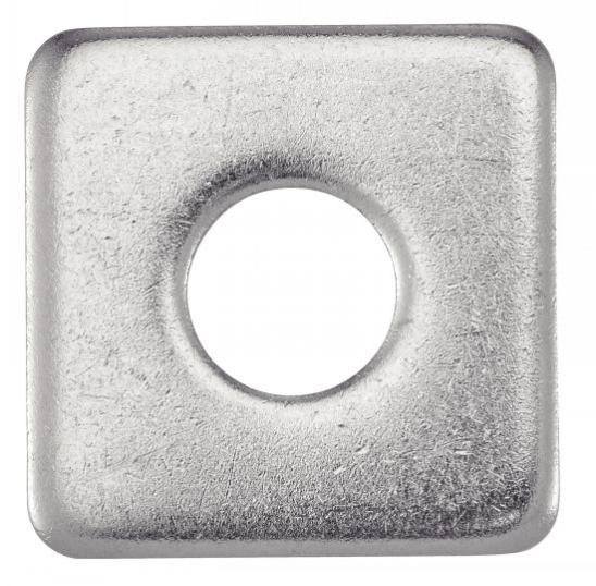 Rondelle carré pour construction bois - Inox A2 Ø16 mm - Boîte de 50 | Leroy Merlin