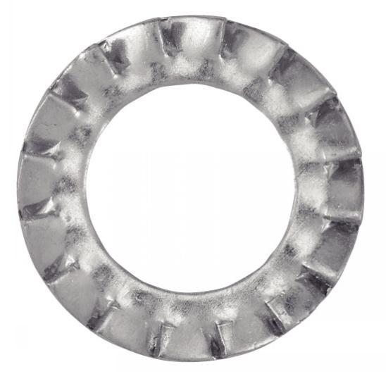 Rondelle -Eventail- à dentures extérieures AZ - Acier Zn Ø6 mm - Boîte ...
