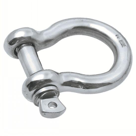 Manille lyre forgée - Inox A4 D10mm - Boîte de 5 | Leroy Merlin