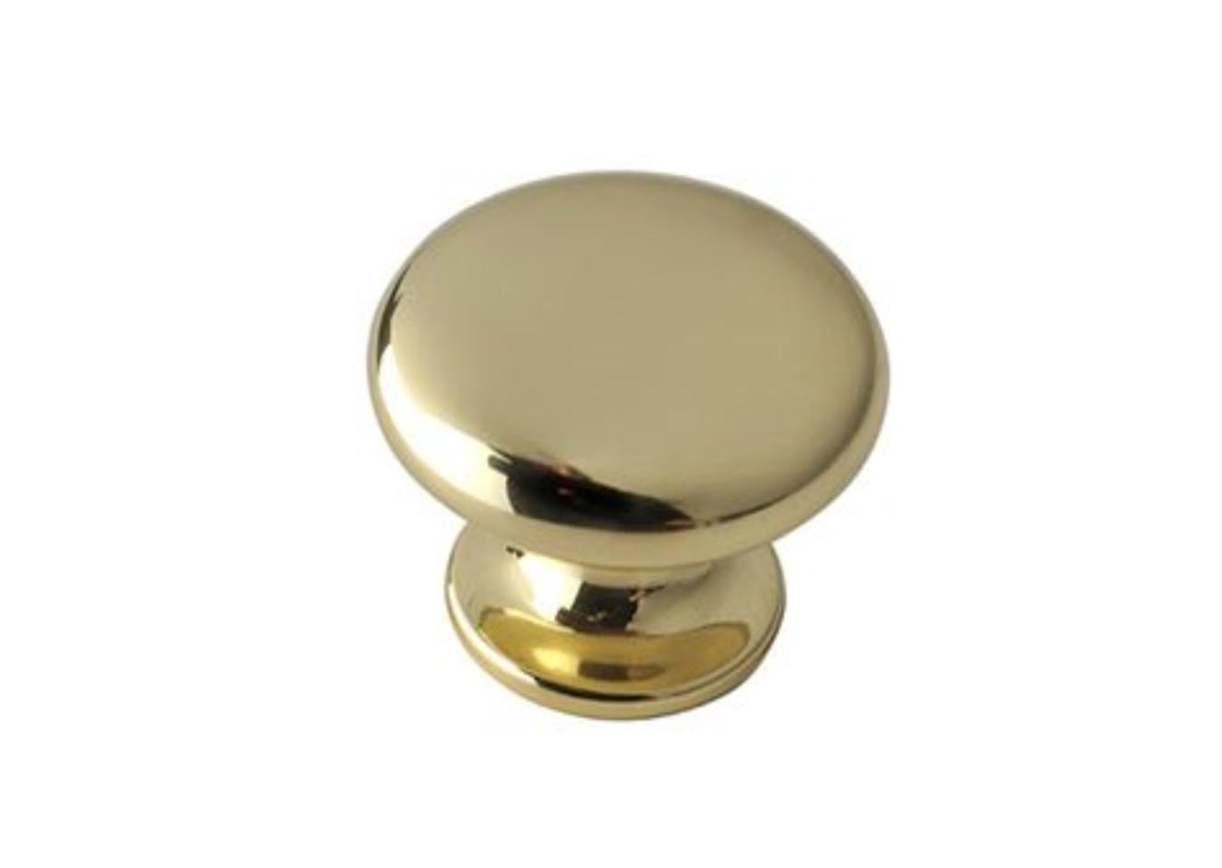 - 1 POMOLO IN OTTONE ORO LUCIDO D.25 | Leroy Merlin