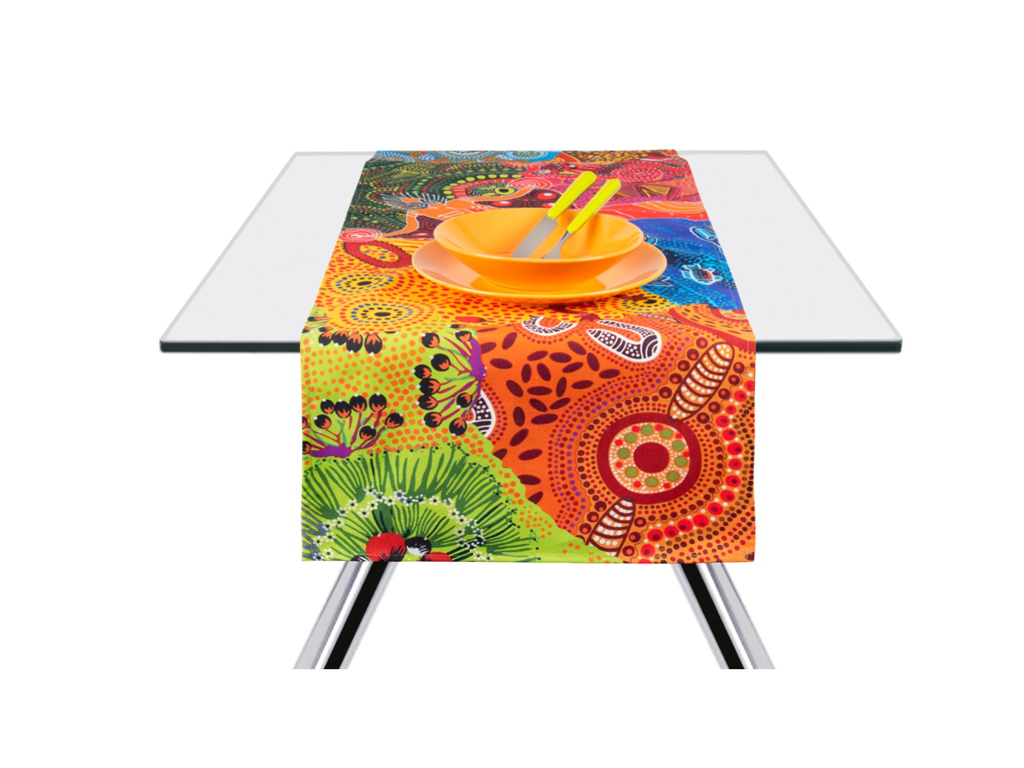 Excelsa runner Aboriginal cotone 45x140 cm multicolor | Leroy Merlin