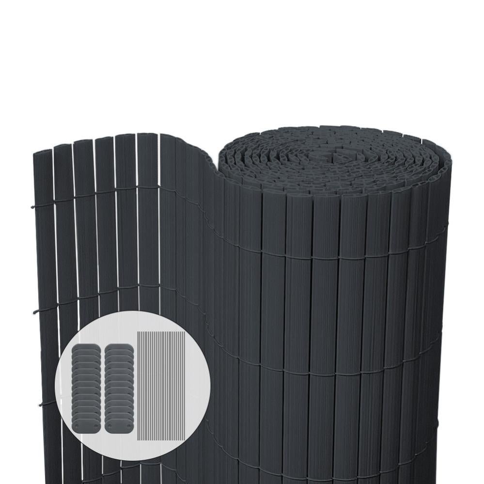 Canniccio PVC Frangivista Recinzione 90x300cm con Supporto Centrale ...