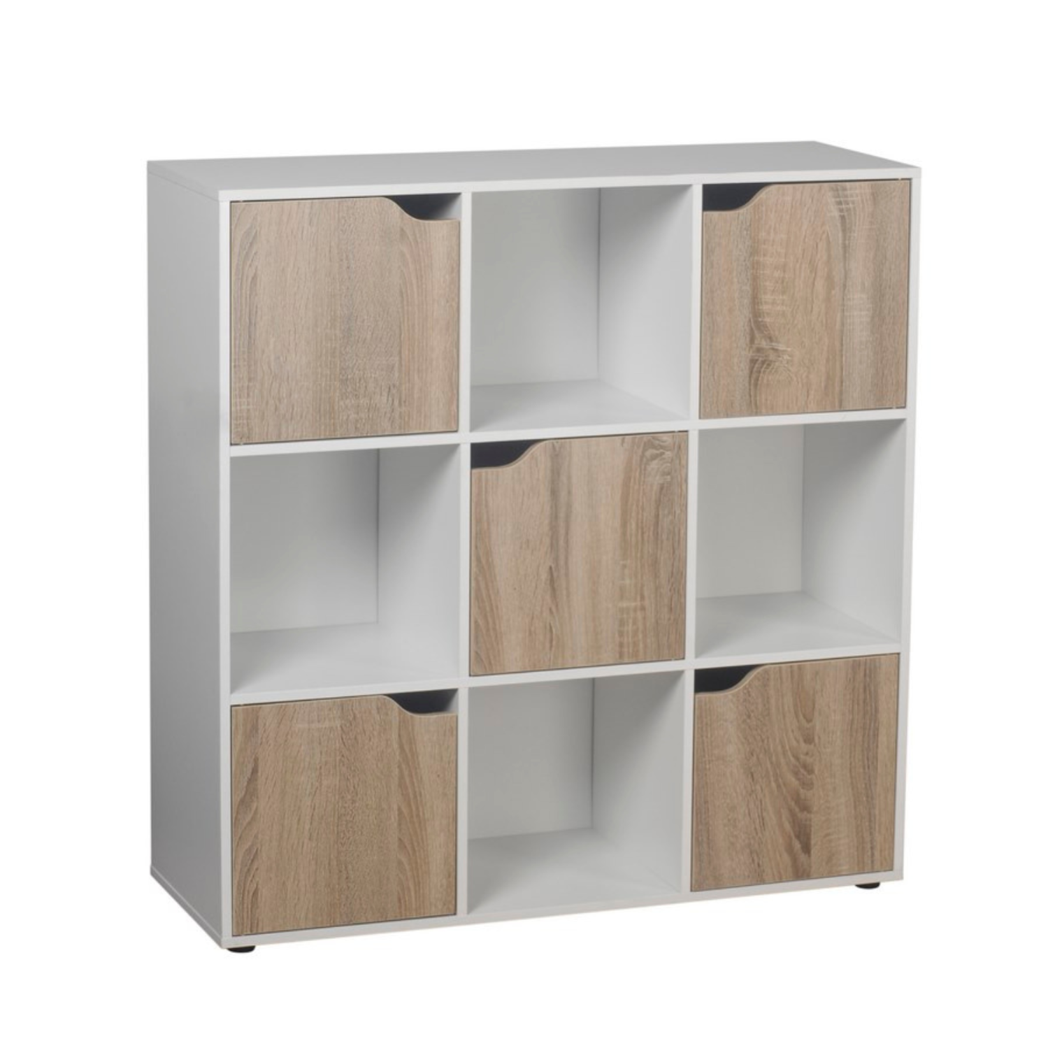 Mobile libreria 9 cubi in legno bianco 90x90 cm | Leroy Merlin