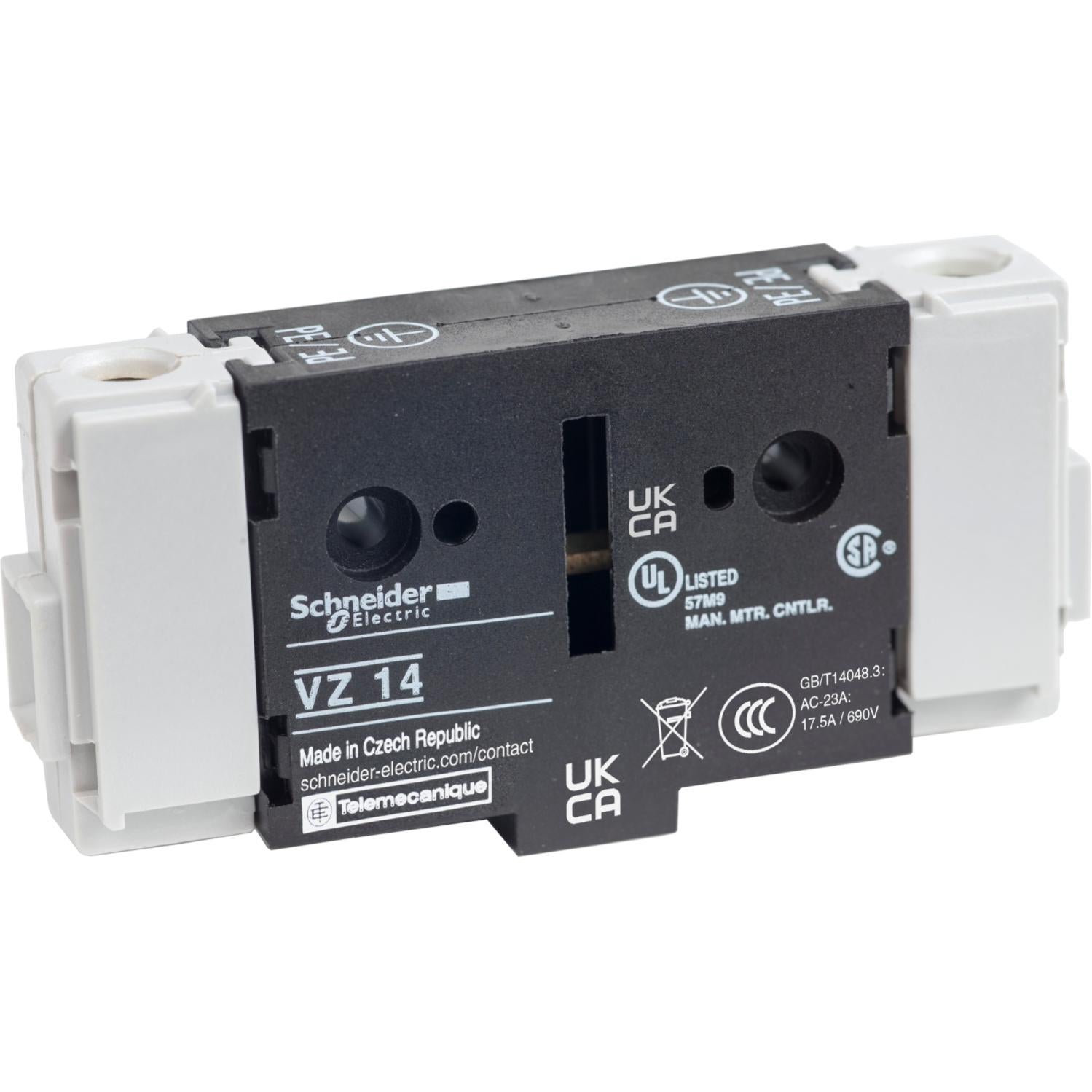 Barrette de terre - 40a - pour tesys vario v02..v2 - schneider electric ...