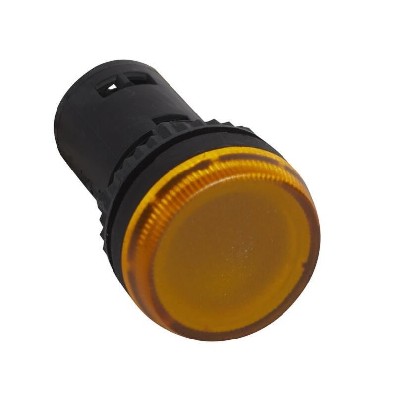 Voyant monobloc avec LED intégrée - jaune - 130V | Leroy Merlin