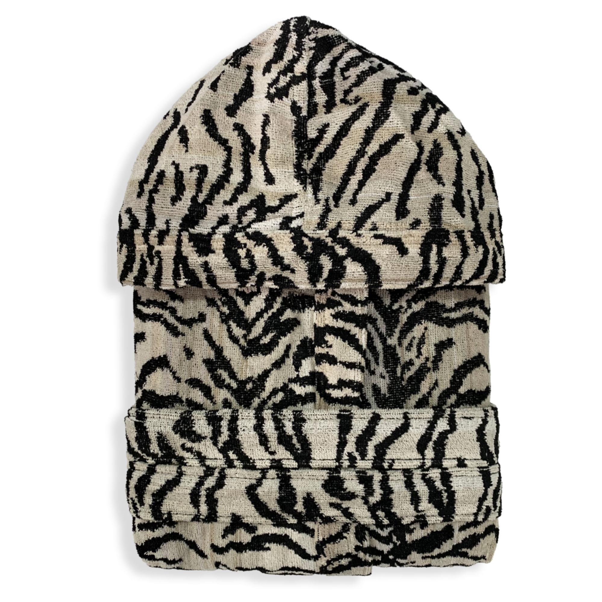 Accappatoio uomo in spugna velour cinigliato Sommaruga con cappuccio ...