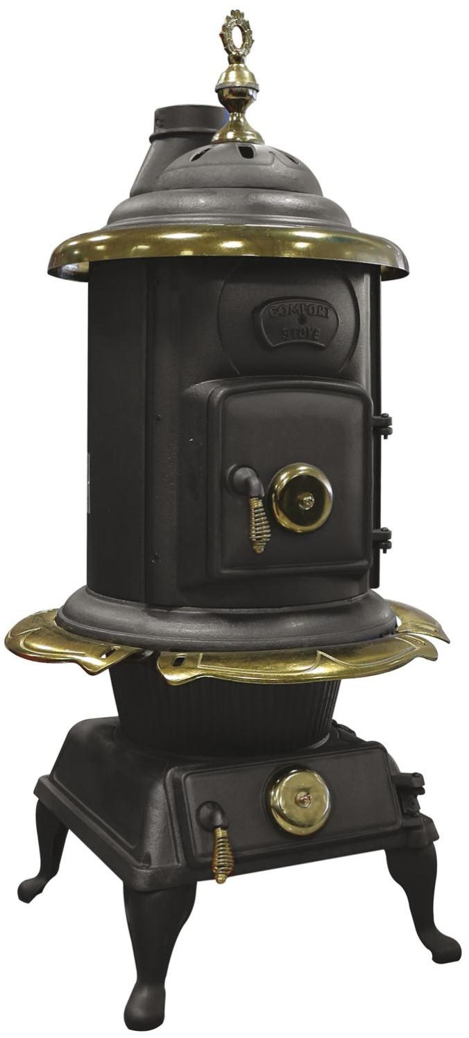 Stufa riscaldamento a Legna in ghisa 10 kW Parlor Comfort | Leroy Merlin