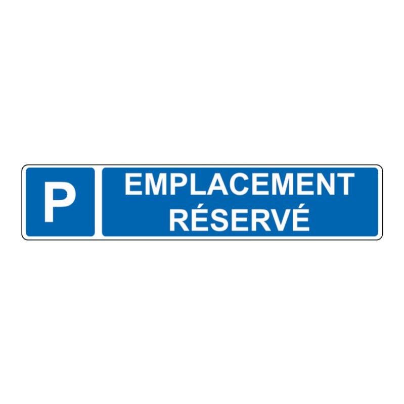 Panneau de signalisation pour parking · Emplacement réservé | Leroy Merlin
