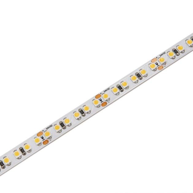 Ruban led 24 VDC 3000K 180 led/m 5m IP20 largeur 8 mm coupe tous les 33 ...
