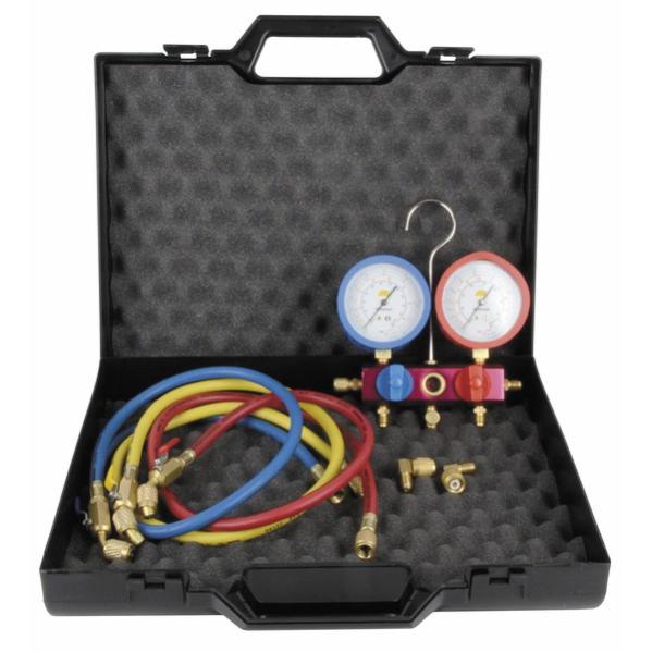 Manifold 2V + flexibles AP R32 R407C R410A - GALAXAIR : M2BS-F-BC ...