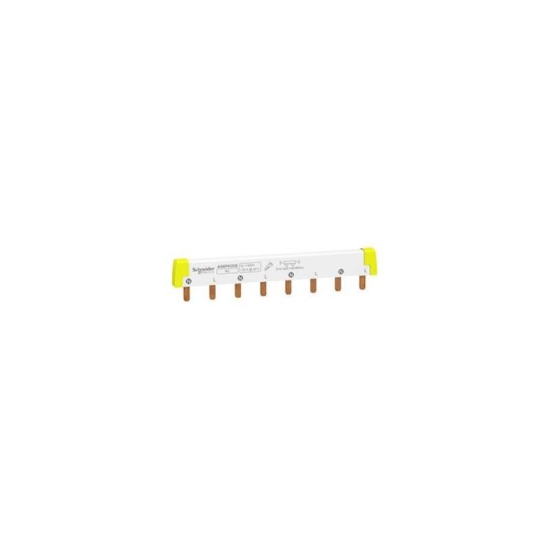 Peigne à dents - 2P - 100A - 8 modules de 18mm - Acti9 iC60 | Leroy Merlin