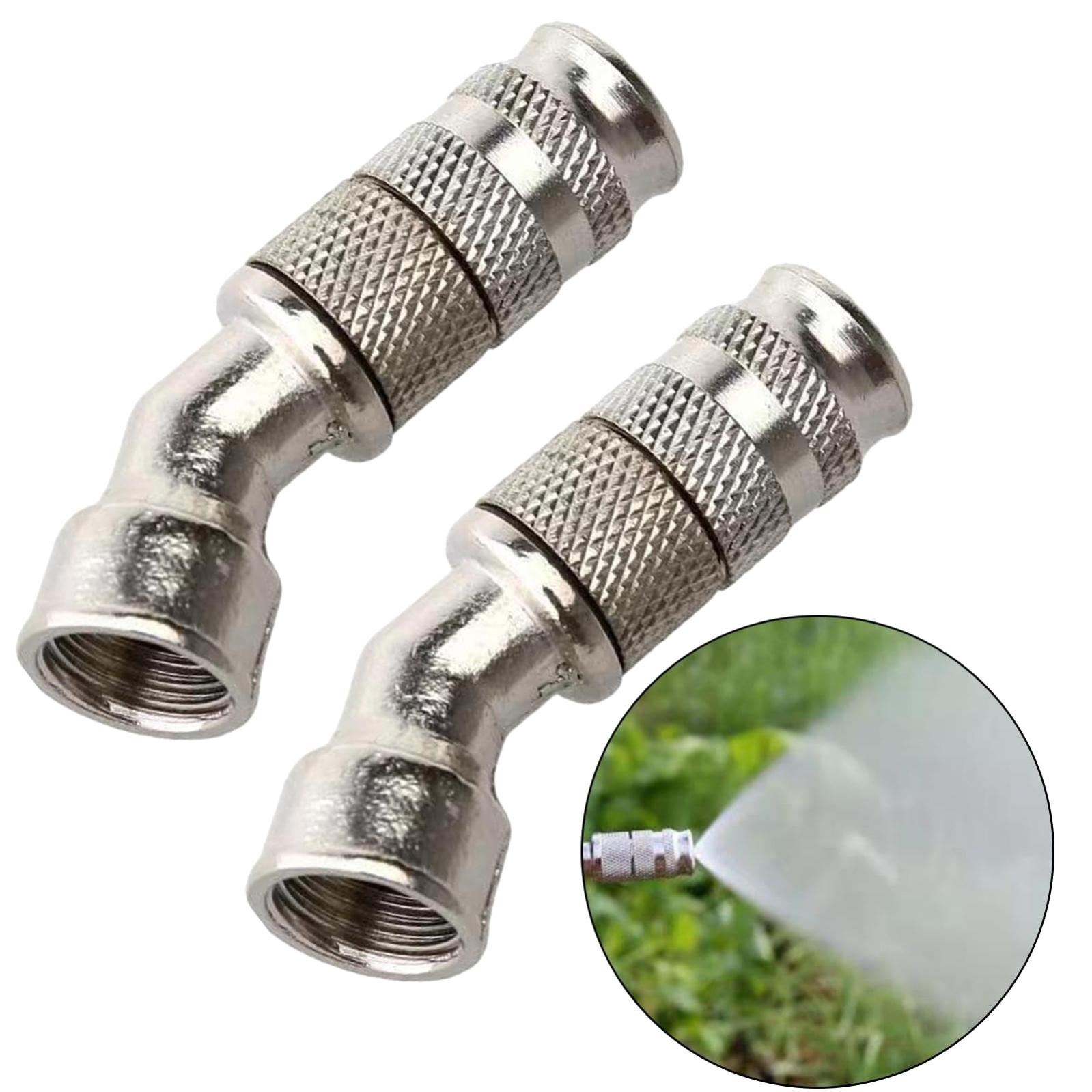 Buse d'atomisation en acier blanc galvanisé 2 pièces, buse de ...