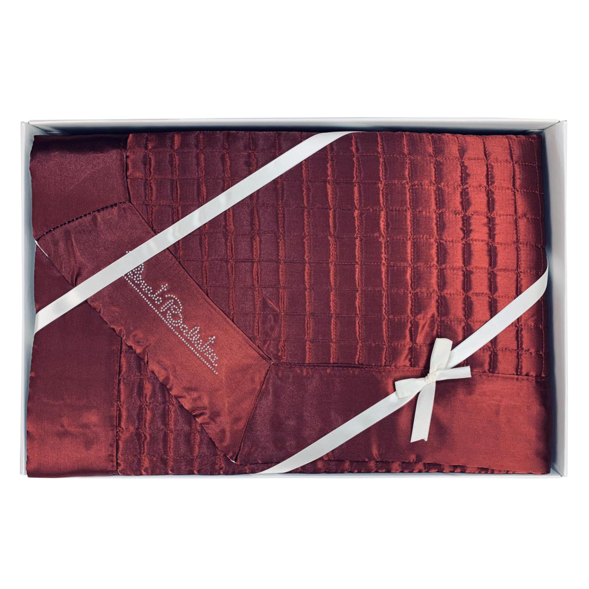 Trapuntino copriletto trapuntato Renato Balestra letto matrimoniale Viola 1944 | Leroy Merlin