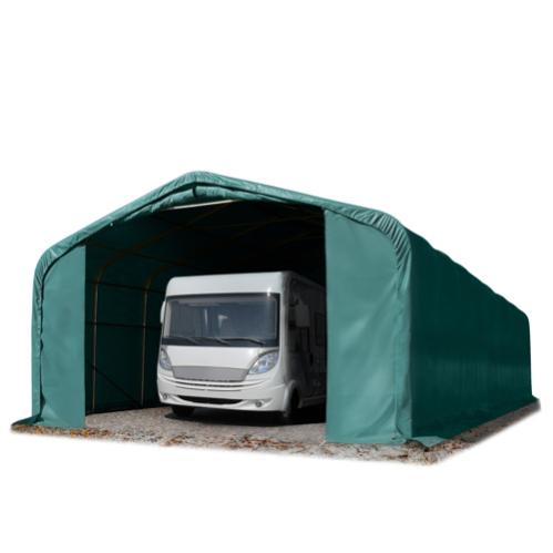 6x36 m, Tente garage de stockage, PRIMEtex 2300, porte 4,1x2,9 m, anti ...