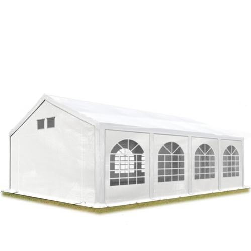 4x8 m tendone per feste, PE 550, bianco | Leroy Merlin