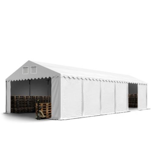 6x12 m tenda capannone, altezza 2,6m, PVC 800, telaio perimetrale ...