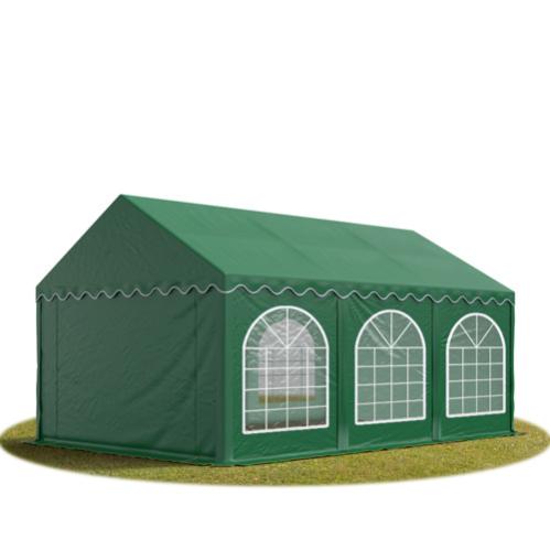 3x6 m Carpa para fiestas, PVC 750, con base reforzada, verde oscuro ...