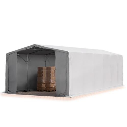 Carpa industrial 8x12 m - altura lateral de 4,0 m con entrada con ...