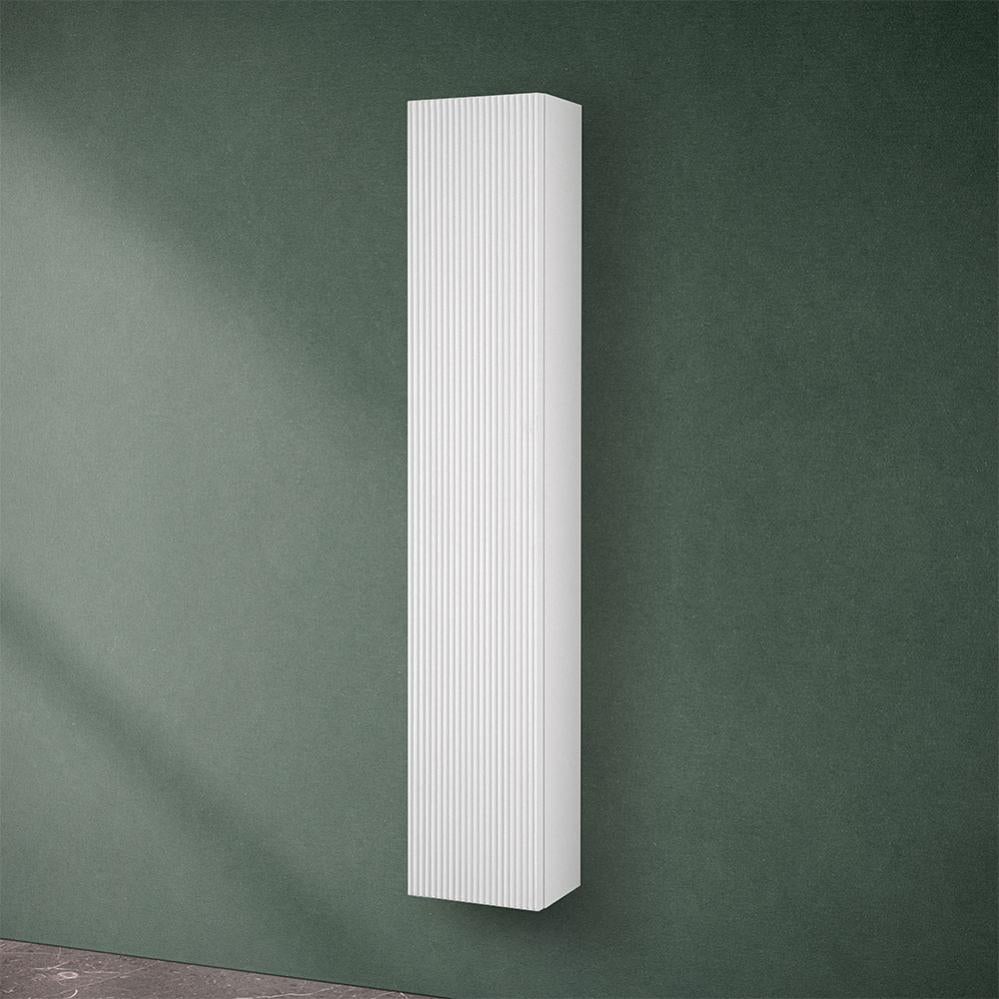 Pensile bagno sospeso cannettato H 150 cm bianco opaco | Bali | Leroy Merlin