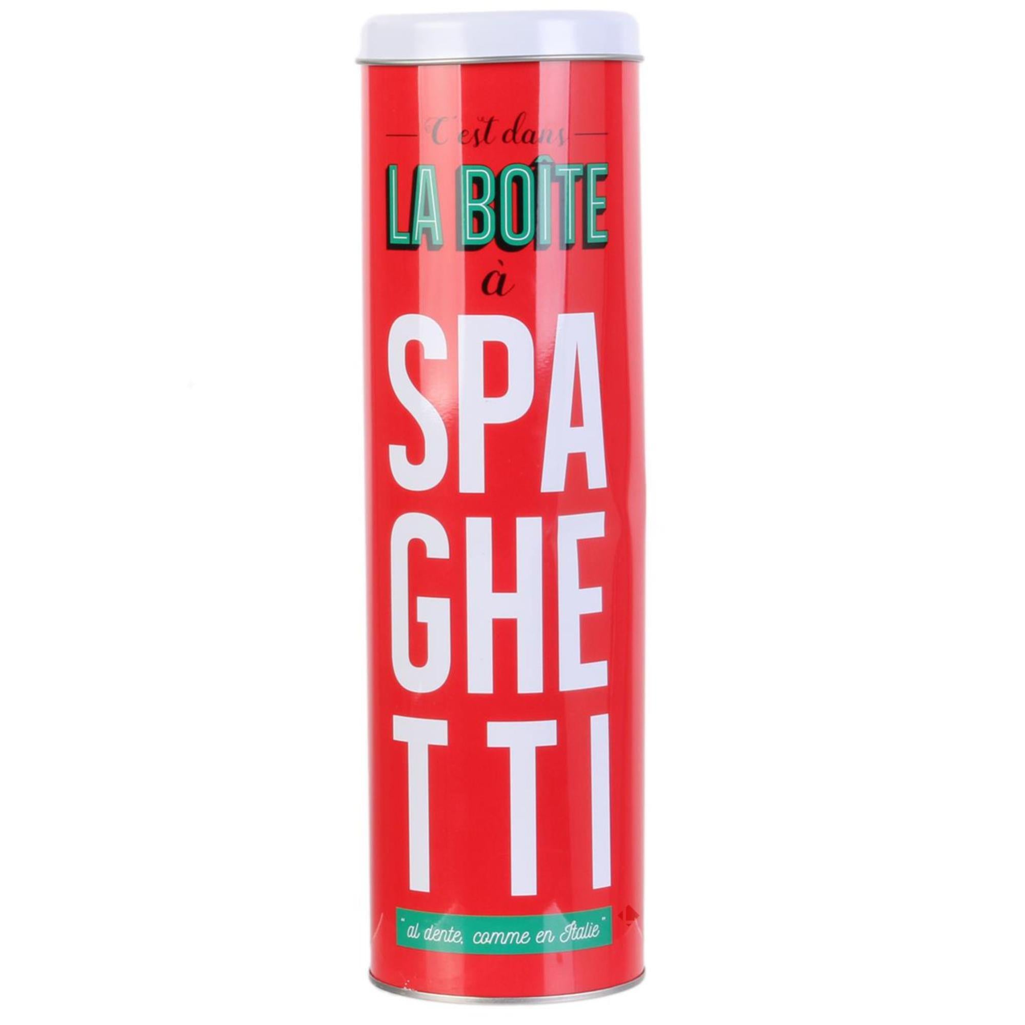 Boîte métal LA BOITE A Spaghetti Rouge | Leroy Merlin