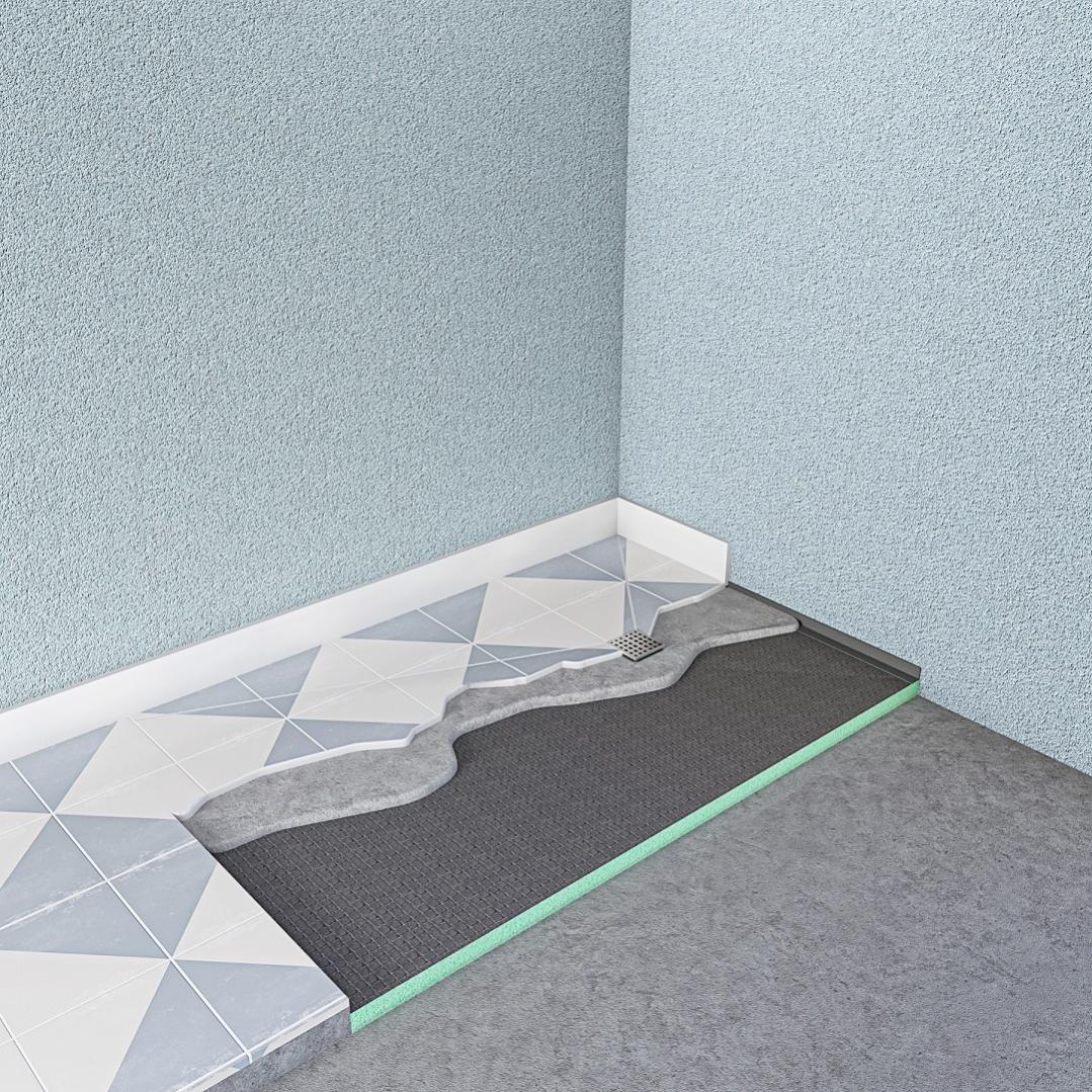 AICA receveur de douche recoupable sur mesure - 1200x800mm - receveur ...