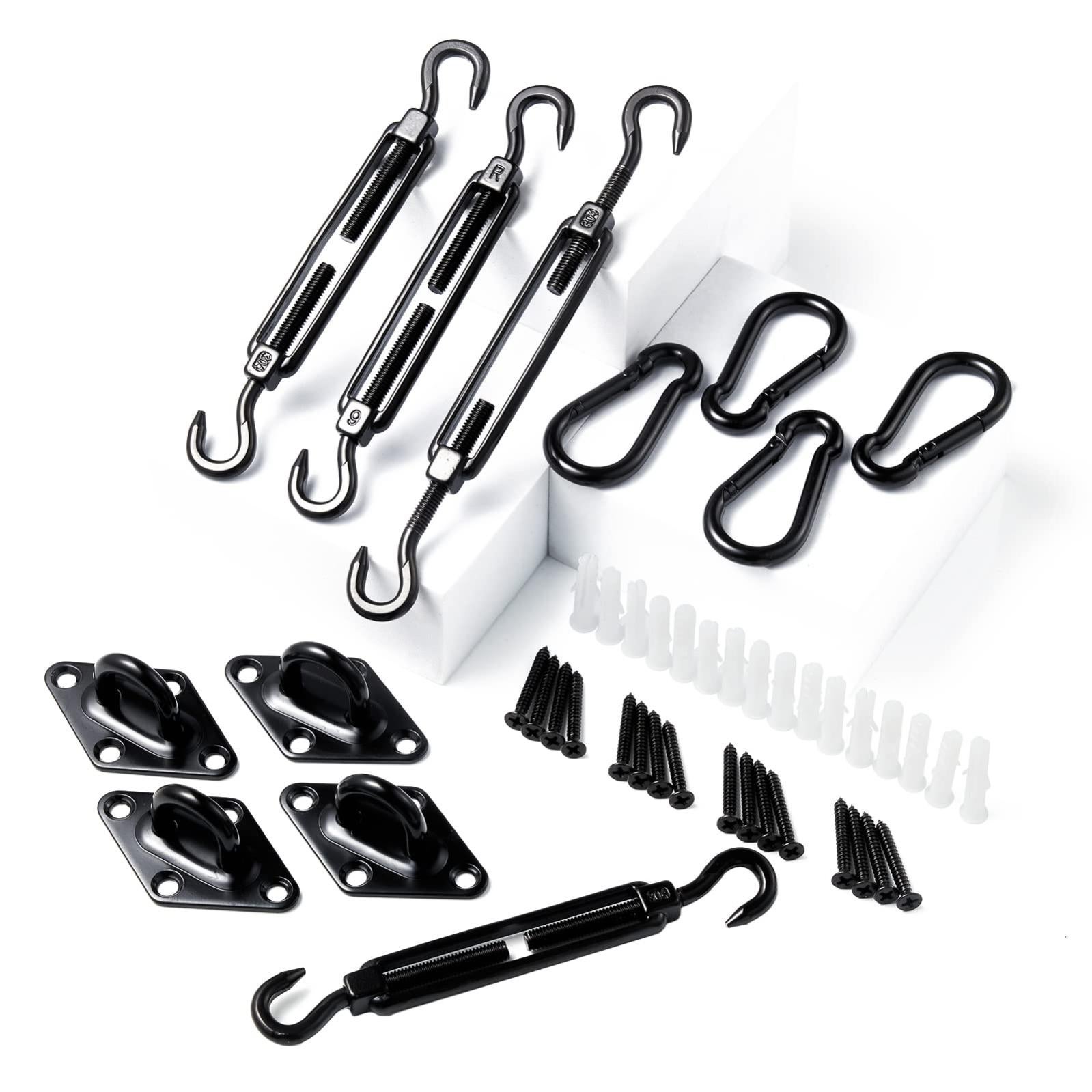Kit de herrajes para toldo de 44 piezas para instalación de toldo ...