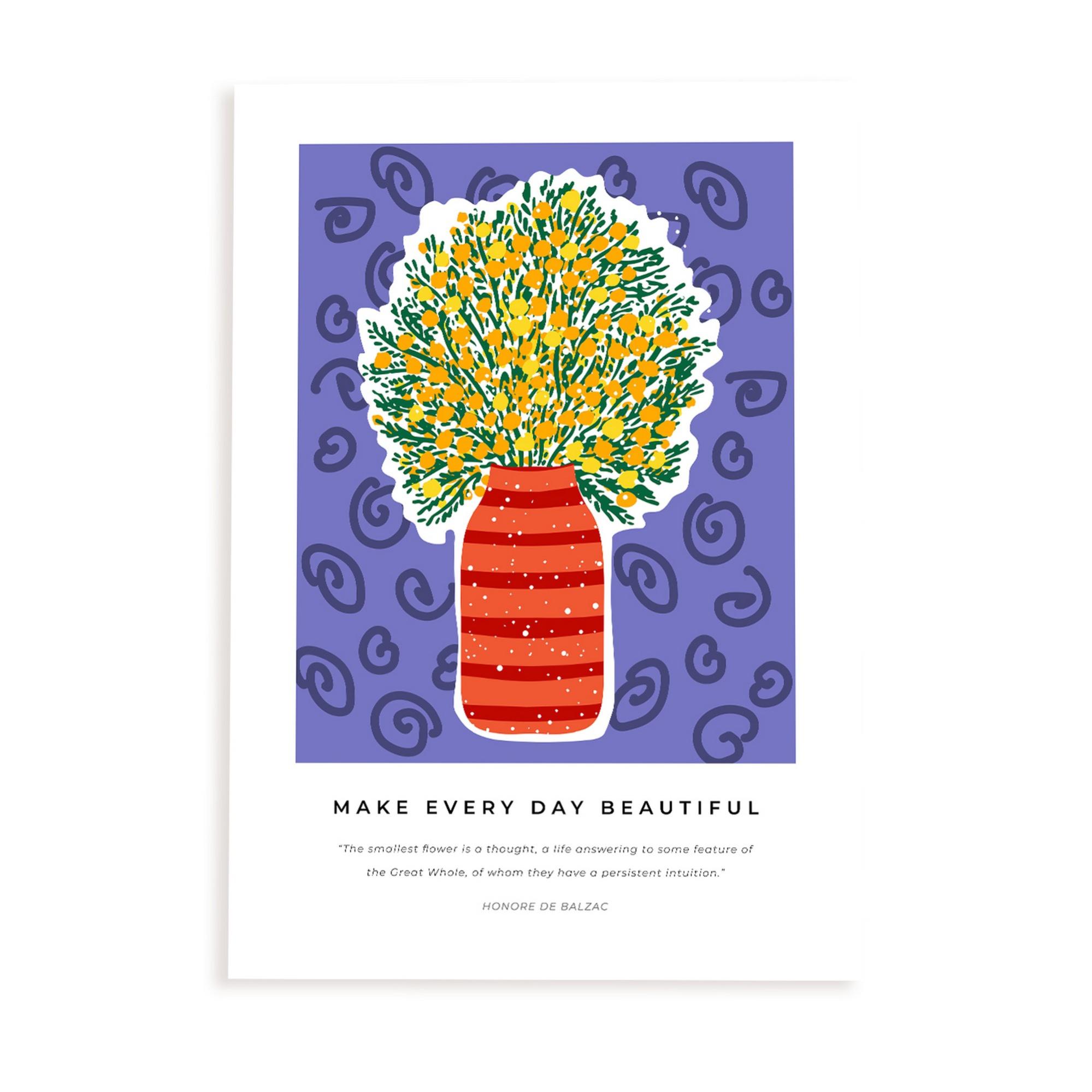 Poster Rendi Bella Quotidianamente Quadri Decorativi Per Il Tuo Salotto ...