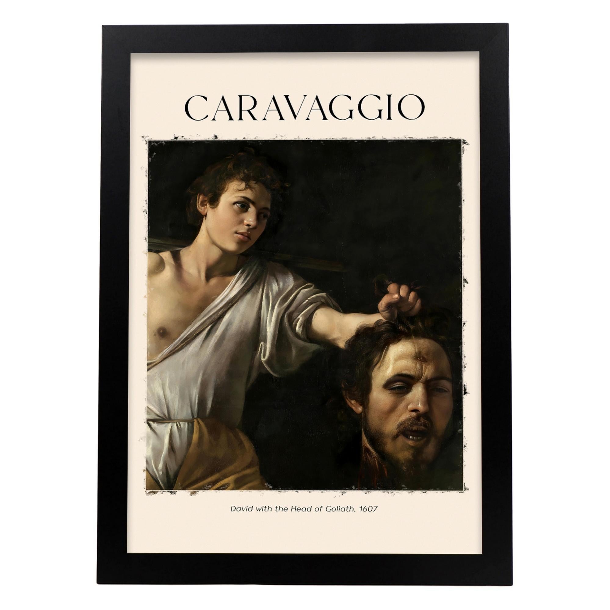 Nacnic Poster David Con Il Capo Di Goliath Quadri Decorativi Per Il Tuo ...