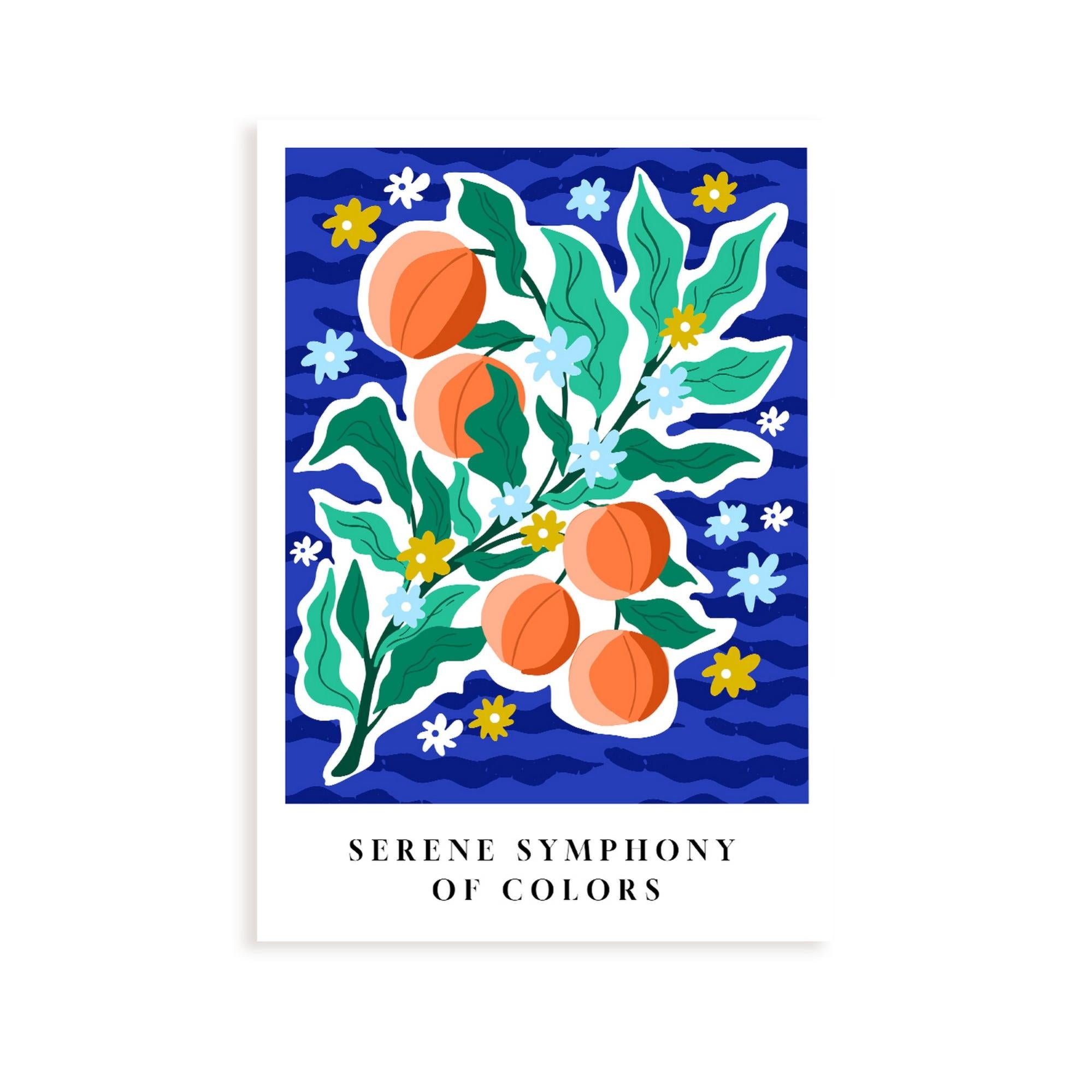 Poster Serena Sinfonia Di Colori Quadri Decorativi Per Il Tuo Salotto ...