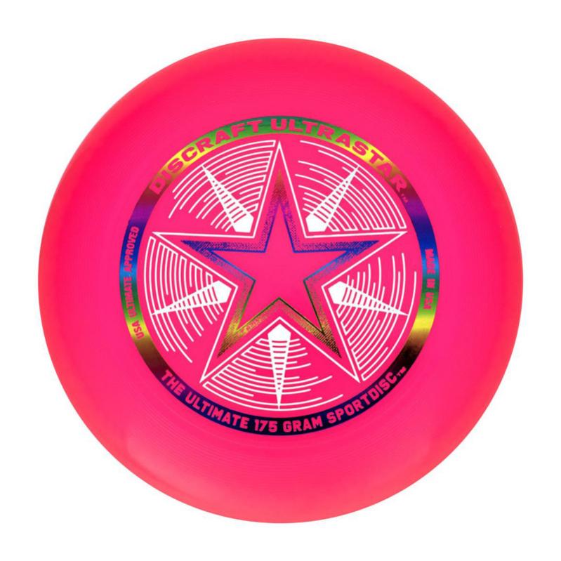 Disque de lancer Sport Ultimate - Discraft - Ultrastar Rose 175 gr ...