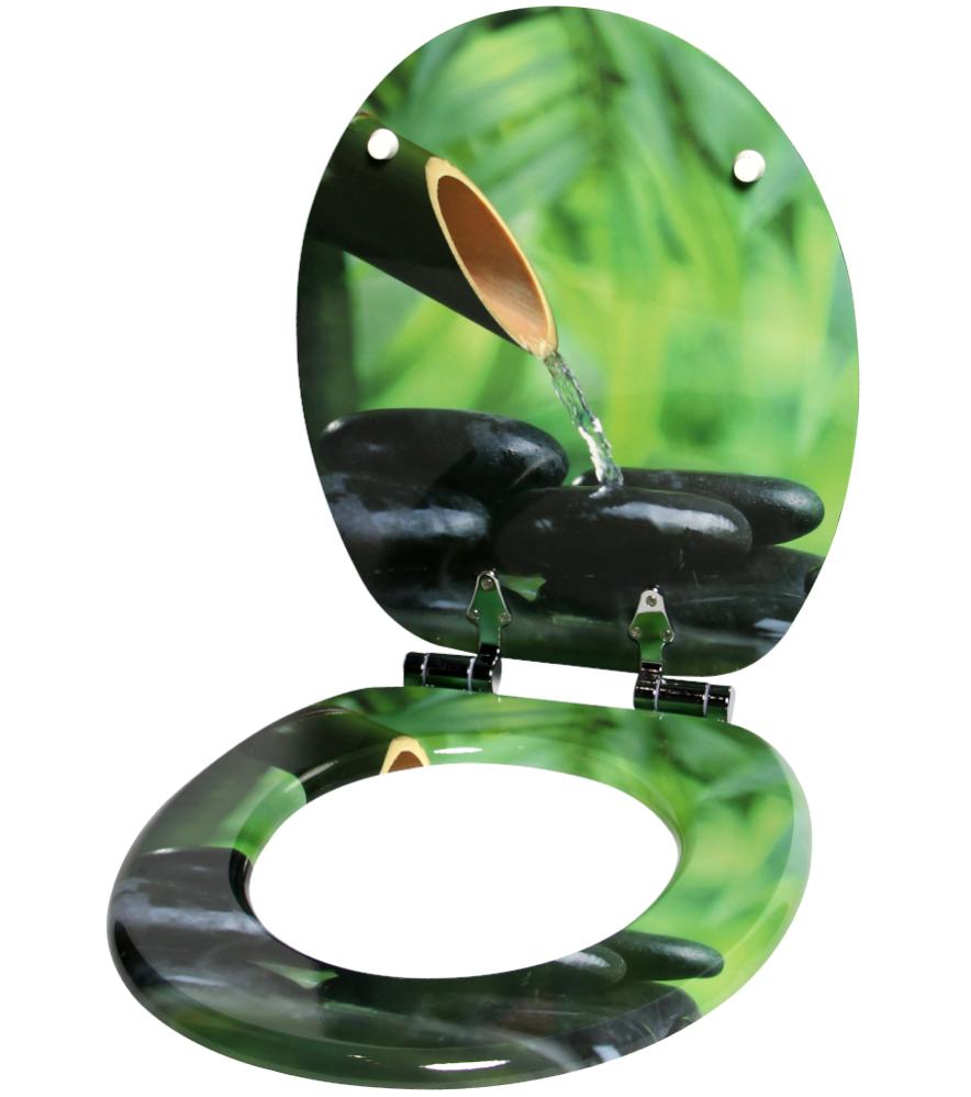 Siège WC avec abaissement automatique Stone Garden | Leroy Merlin