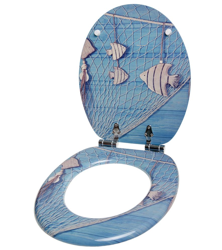 Sedile per WC con chiusura ammortizzata Maritime | Leroy Merlin