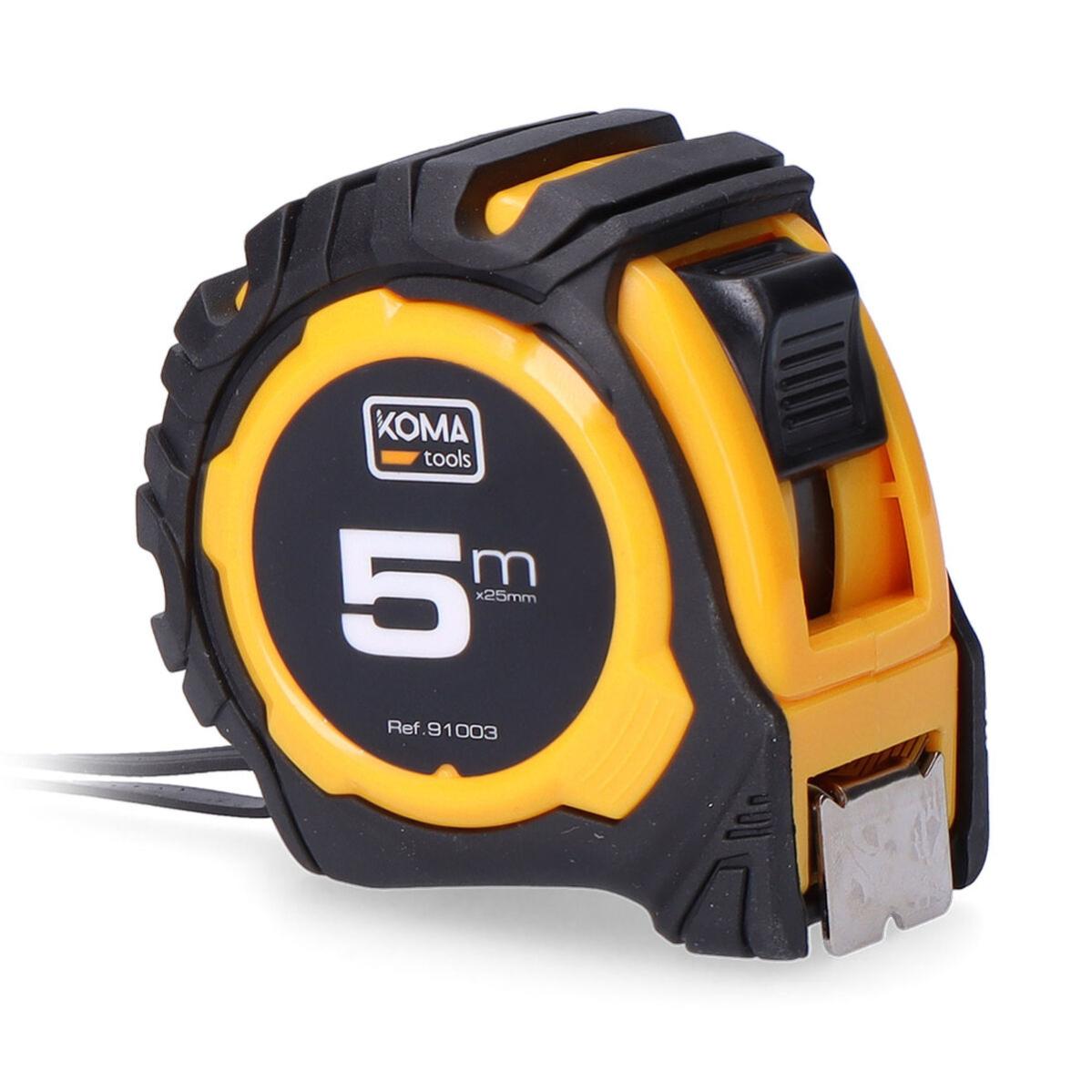 Metro a Nastro Koma Tools Standard ABS 5 m x 25 mm | Leroy Merlin