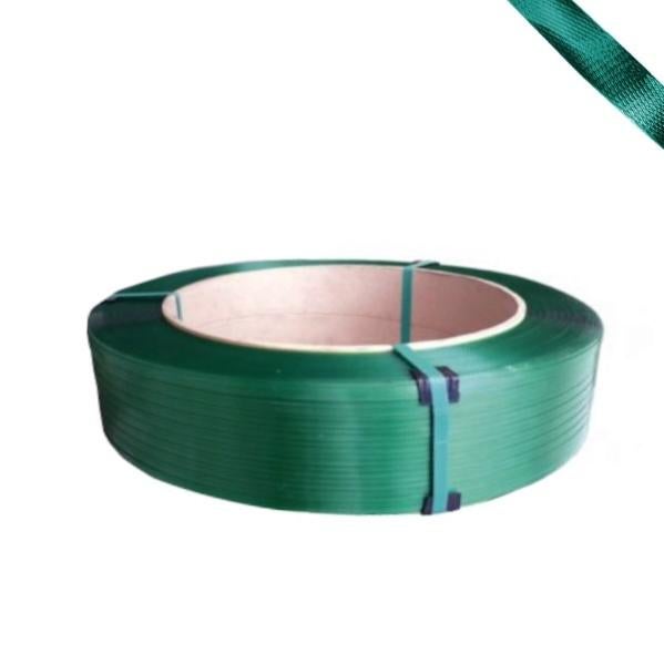 ROTOLO REGGETTA REGGIA VERDE POLIESTERE DA 15 mm 2000 m 0,6 mm ALTA ...