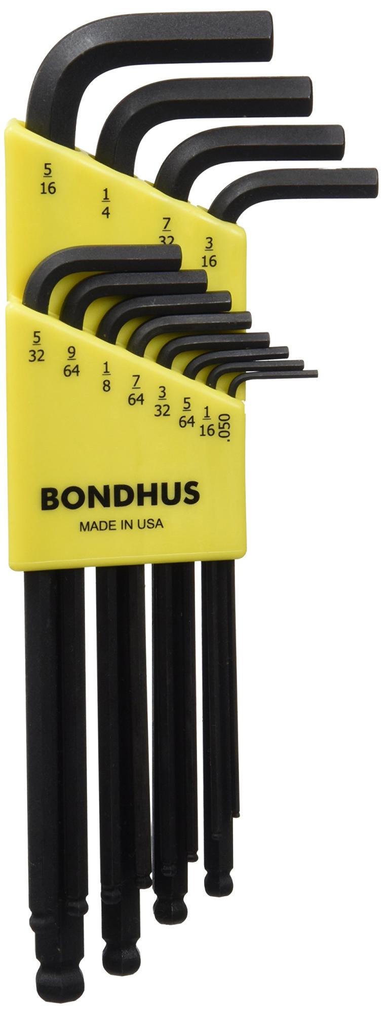 Bondhus 10936 - Juego de 12 llaves en L puntabola Bondhus ProGuard ...
