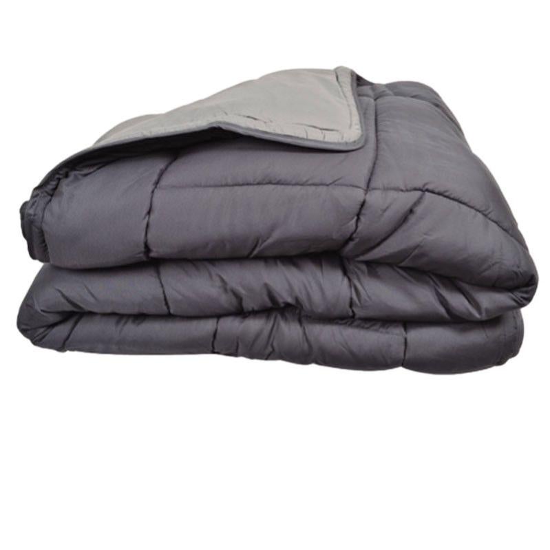 Couette chaude Bicolore Gamme Microfibre "Cocoon Non feu - Norme NF EN ...