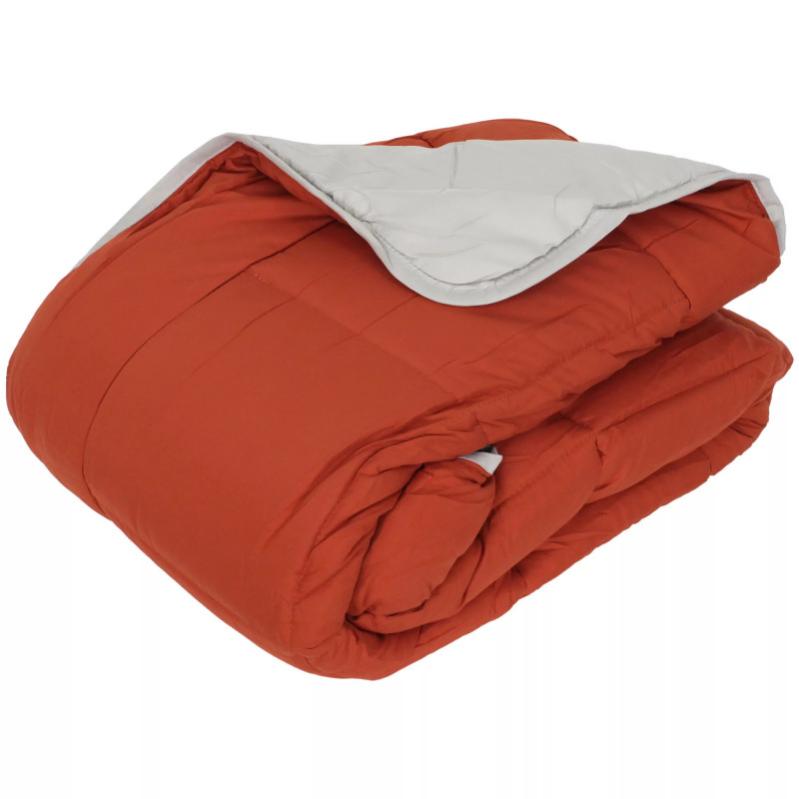 Couette chaude Bicolore Gamme Microfibre "Cocoon Non feu - Norme NF EN ...