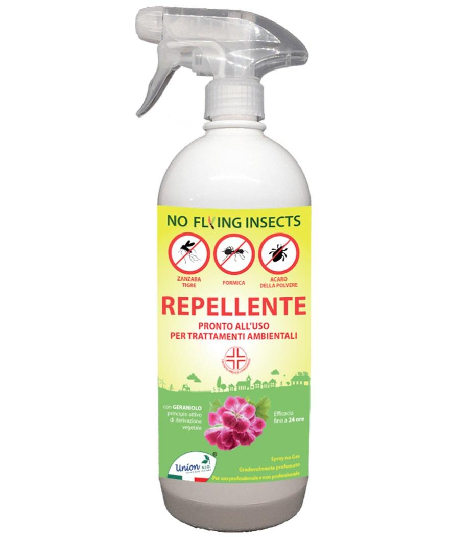 NO FLYING INSECTS - Repellente naturale zanzare formica acari - flacone ...