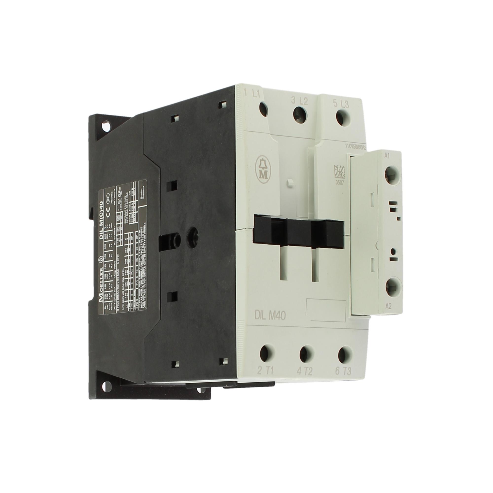 Eaton Dilm40 contattore di potenza 18,5kw 110v 50/60hz - Nuovo | Leroy ...